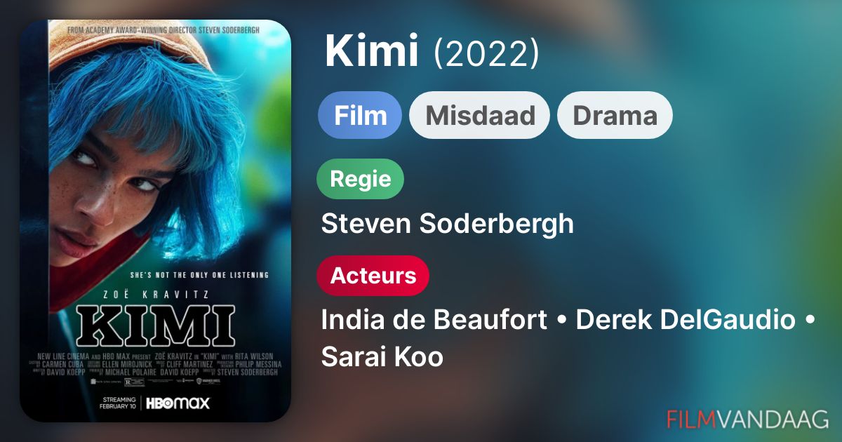 Kimi (film, 2022) - FilmVandaag.nl