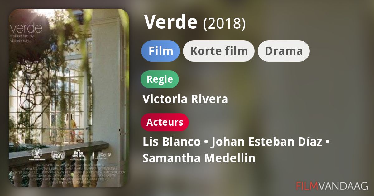 Verde (film, 2018) - FilmVandaag.nl
