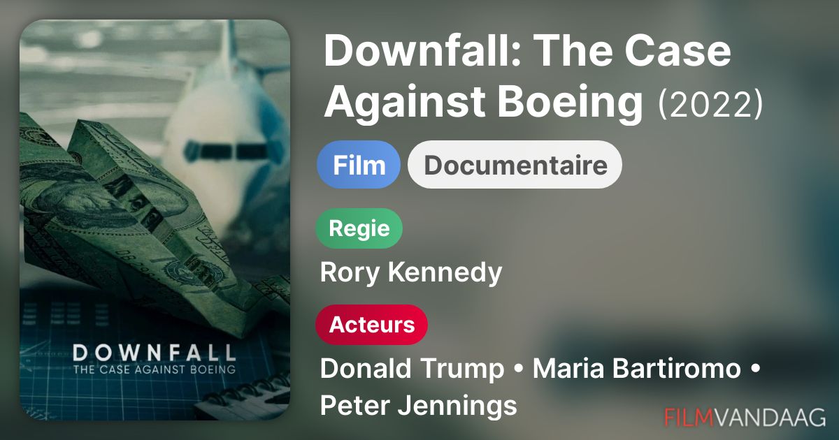 Downfall: The Case Against Boeing (film, 2022) - FilmVandaag.nl