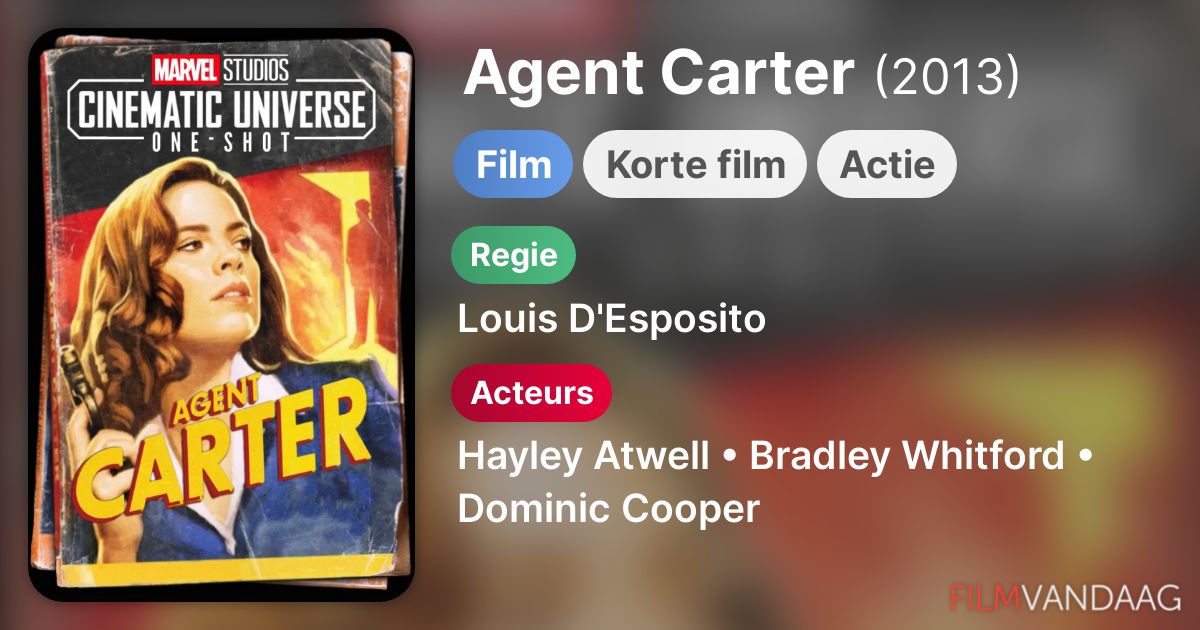 Agent Carter (film, 2013) - FilmVandaag.nl