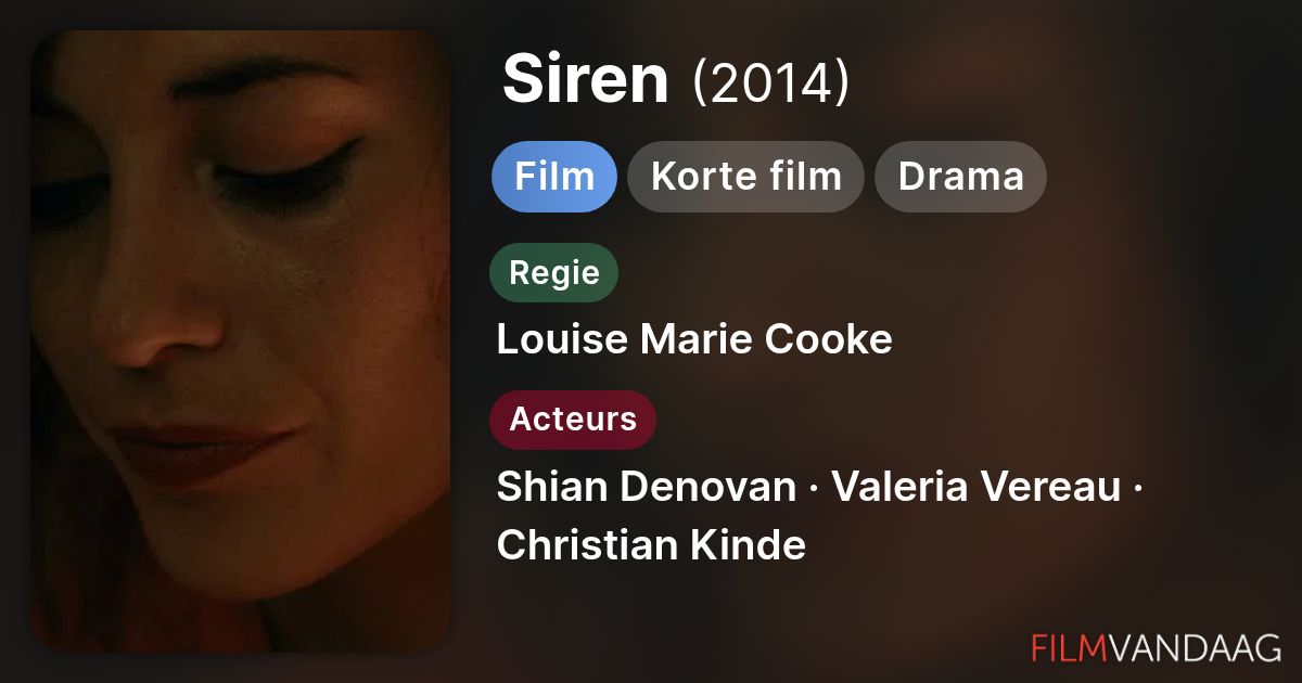Siren (film, 2014) - FilmVandaag.nl