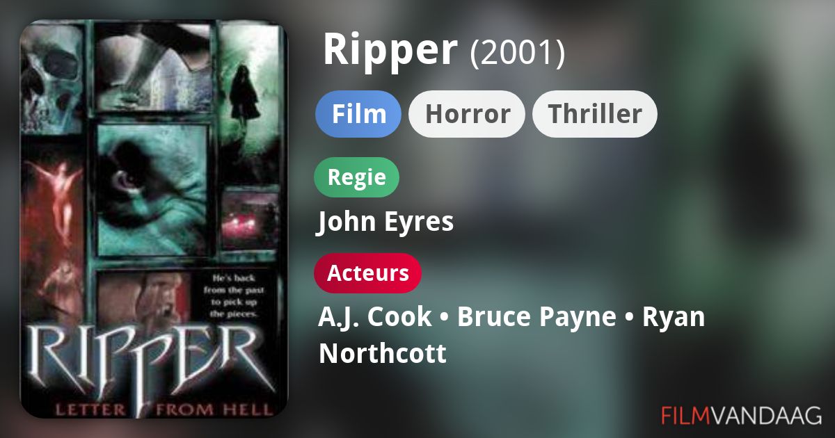 Ripper (film, 2001) - FilmVandaag.nl
