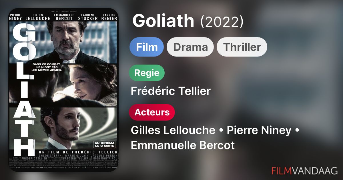 Goliath (film, 2022) - FilmVandaag.nl