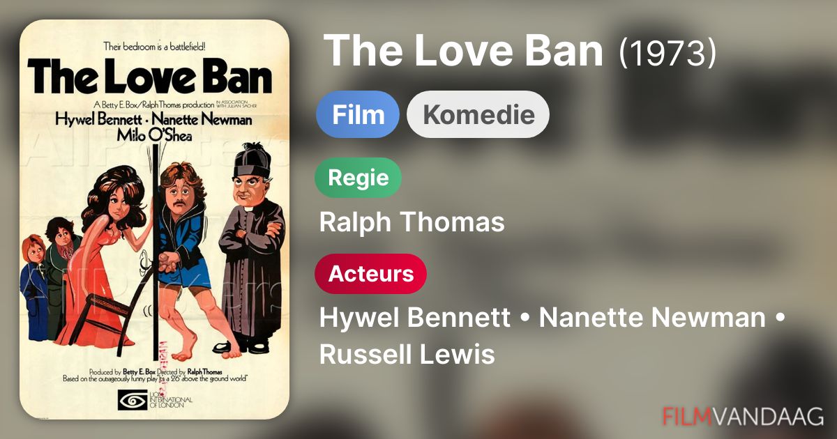 The Love Ban (film, 1973) - FilmVandaag.nl