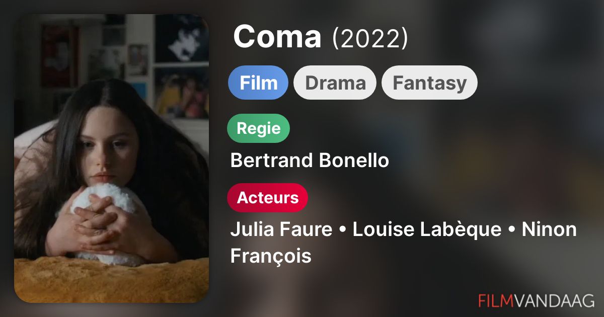 Coma (film, 2022) - FilmVandaag.nl