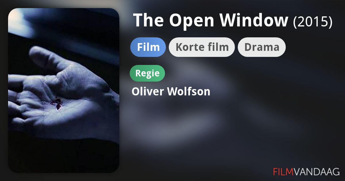 The Open Window (film, 2015) - FilmVandaag.nl