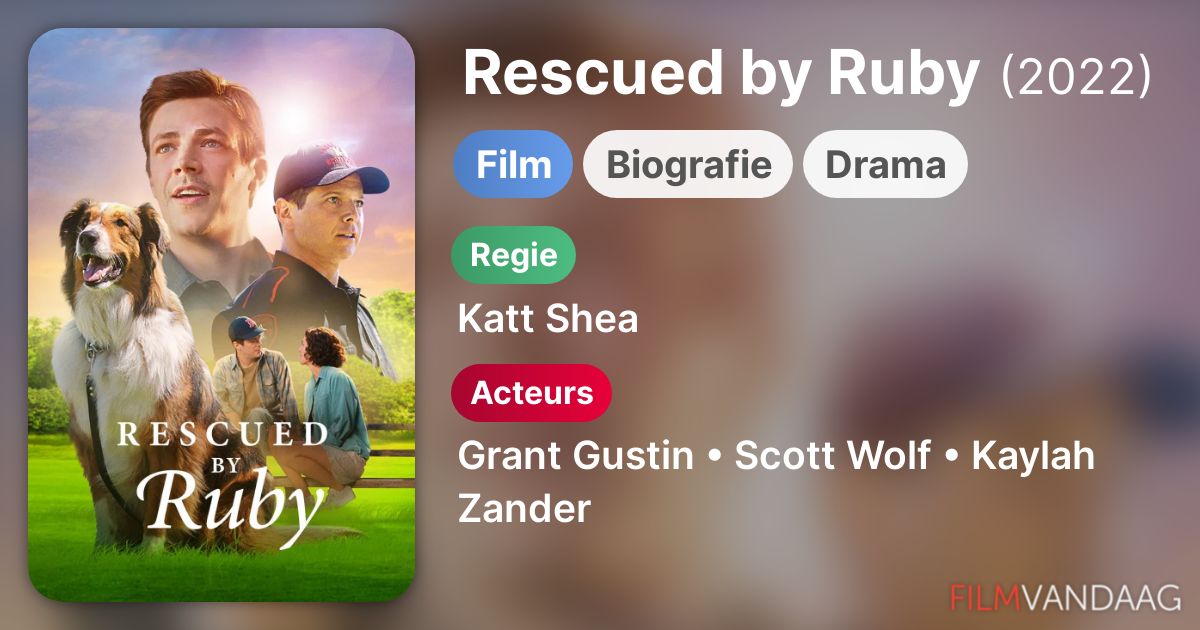 Rescued by Ruby (film, 2022) - FilmVandaag.nl