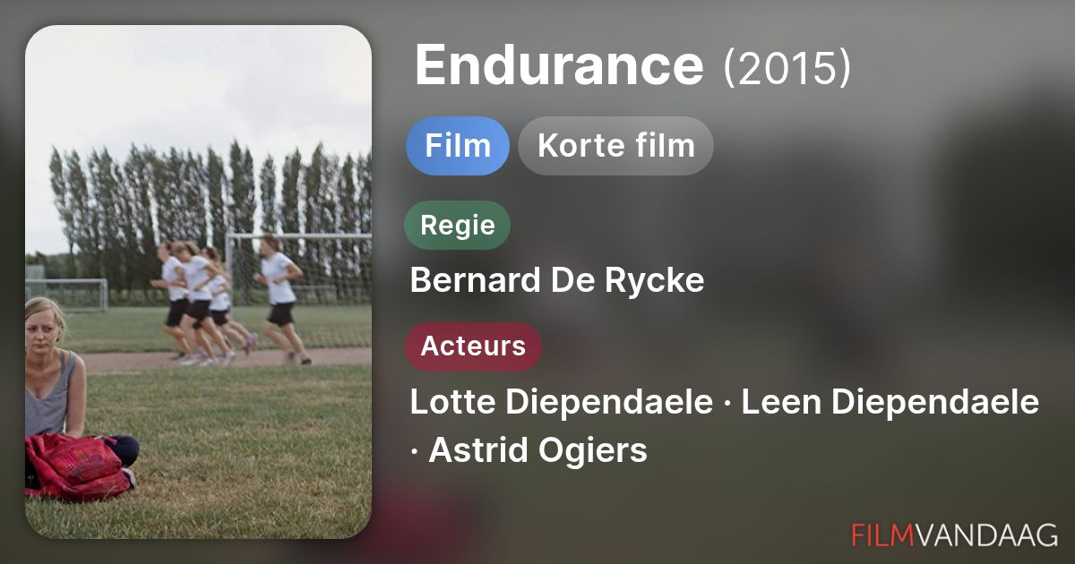 Endurance (film, 2015) - FilmVandaag.nl