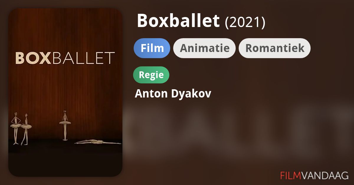 Boxballet (film, 2021) - FilmVandaag.nl