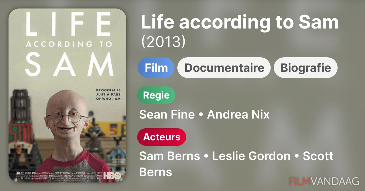 Life according to Sam (film, 2013) - FilmVandaag.nl