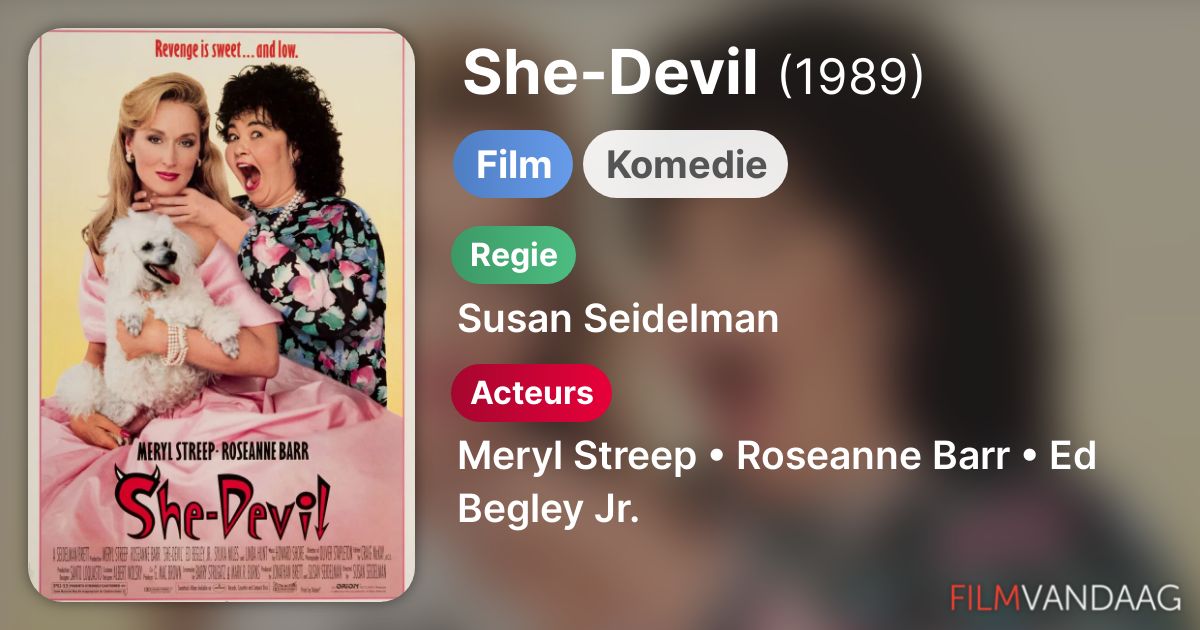 She-Devil (film, 1989) - FilmVandaag.nl