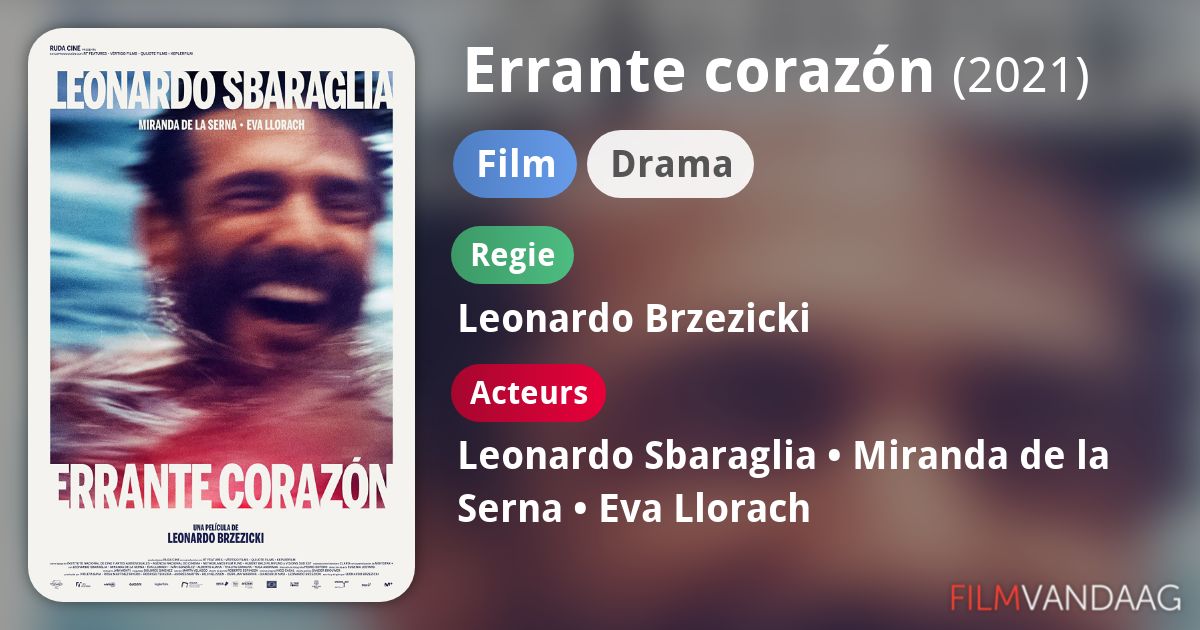 Errante corazón (film, 2021) - FilmVandaag.nl