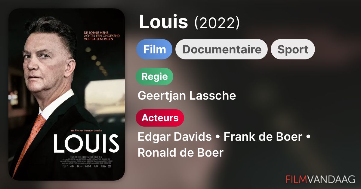 Louis (film, 2022) - FilmVandaag.nl