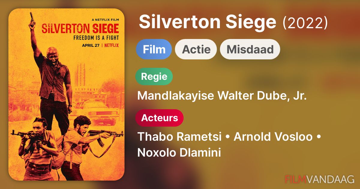 Silverton Siege (film, 2022) - FilmVandaag.nl