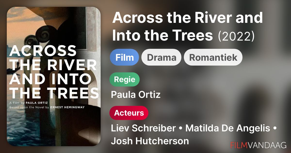 Across the River and Into the Trees (film, 2022) - FilmVandaag.nl
