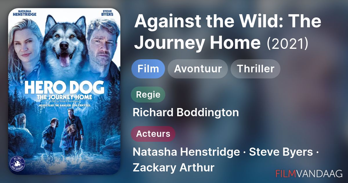 Against the Wild: The Journey Home (film, 2021) - FilmVandaag.nl
