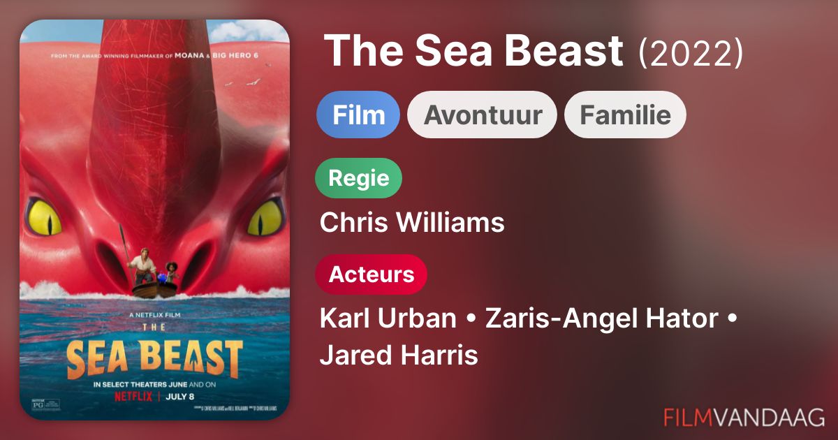 The Sea Beast (film, 2022) - FilmVandaag.nl
