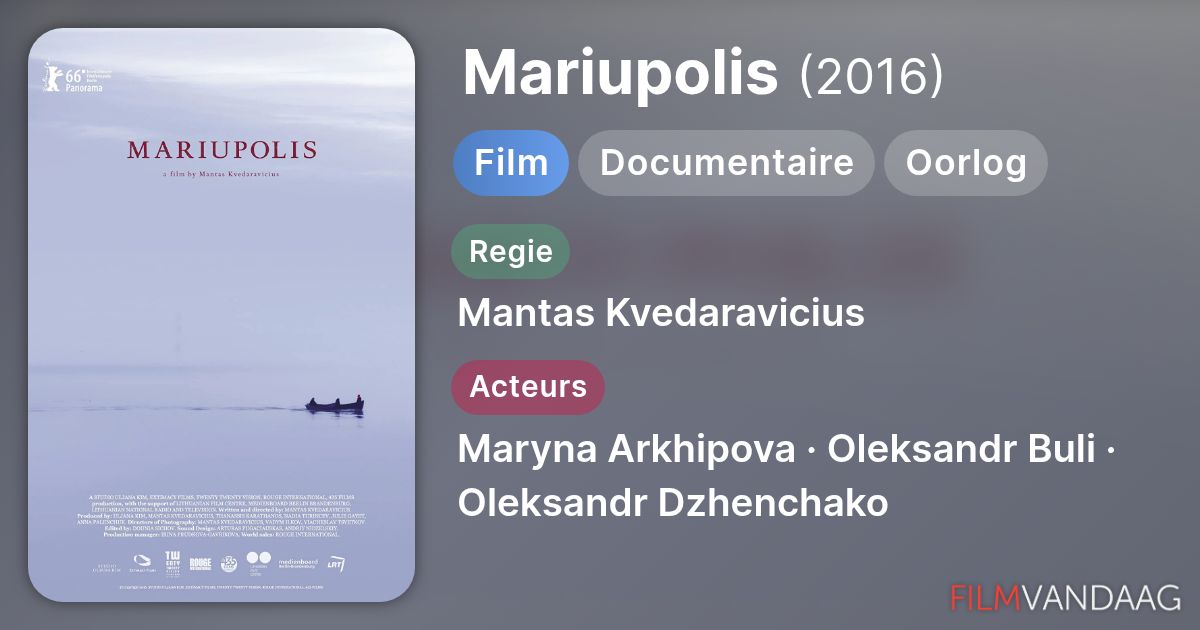 Mariupolis (film, 2016) - FilmVandaag.nl