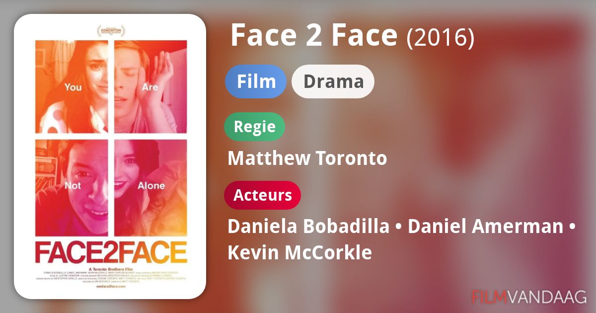 Face 2 Face (film, 2016) - FilmVandaag.nl