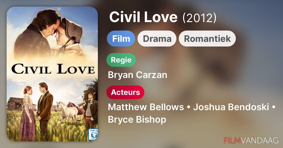 Civil Love (film, 2012) - FilmVandaag.nl