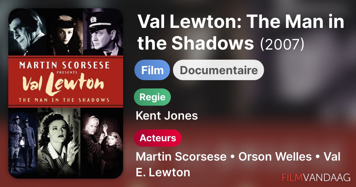 Val Lewton: The Man in the Shadows (film, 2007) - FilmVandaag.nl
