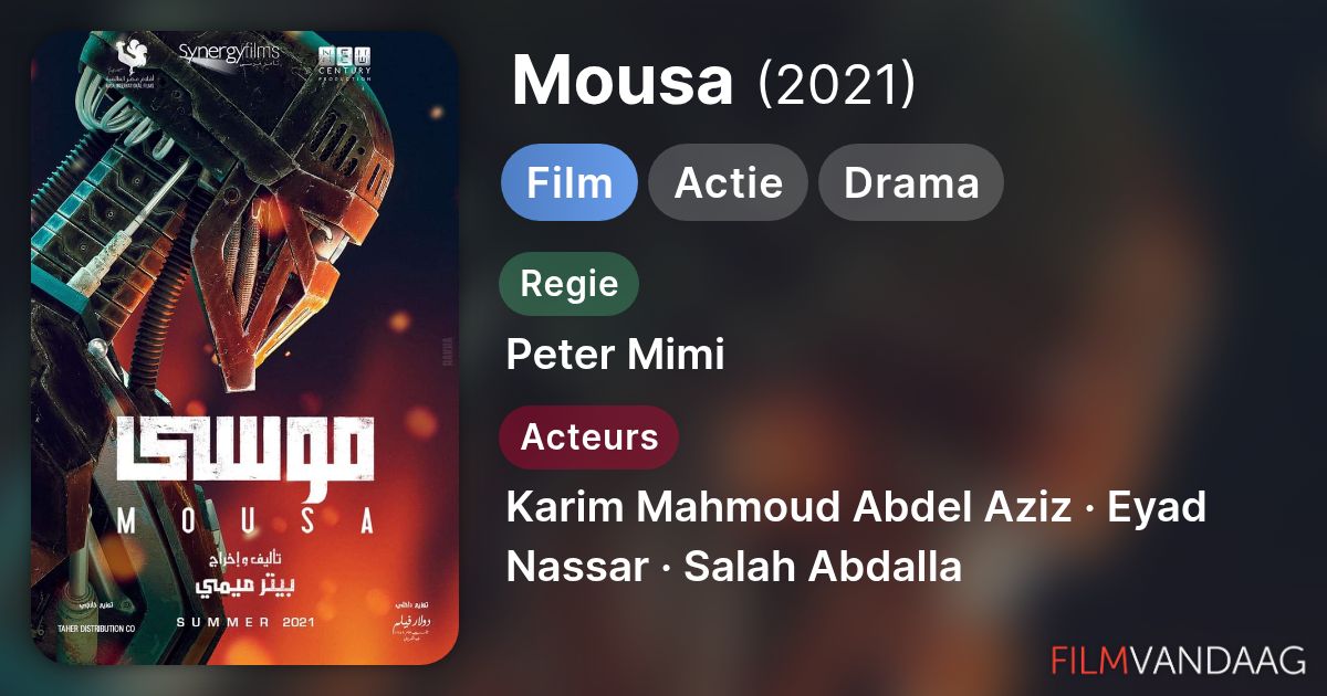 Mousa (film, 2021) - FilmVandaag.nl