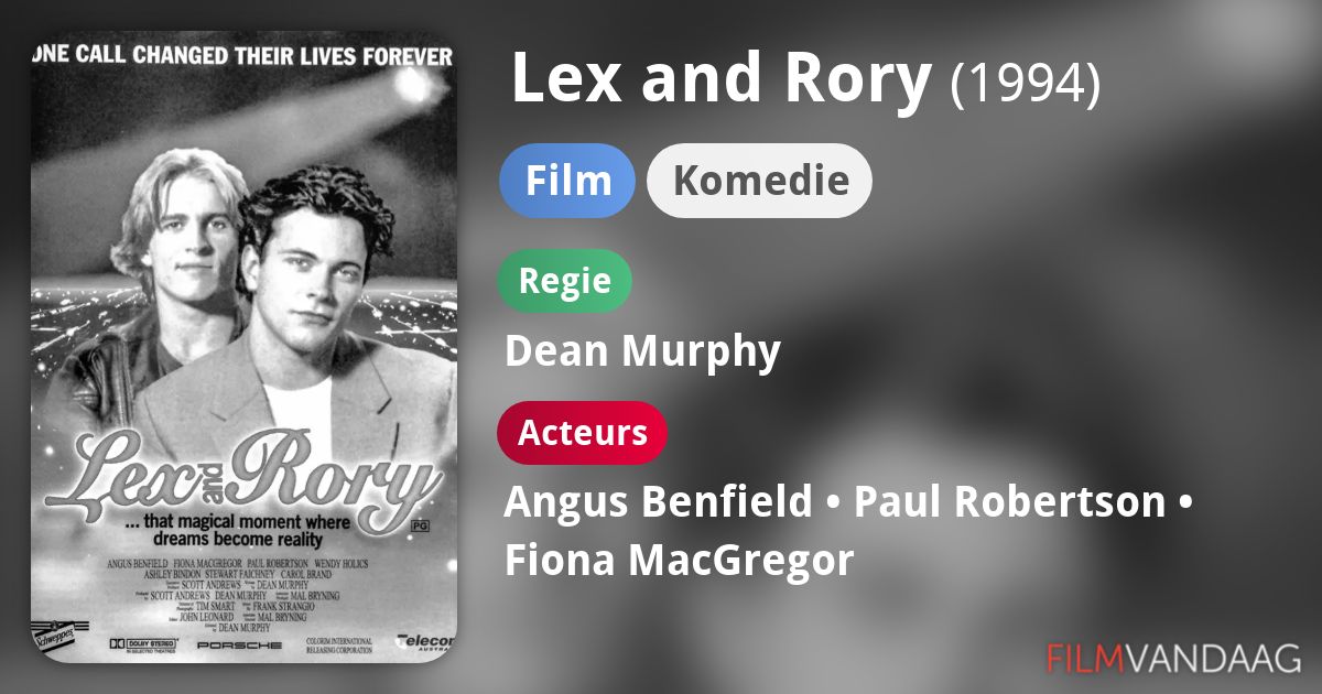 Lex and Rory (film, 1994) - FilmVandaag.nl