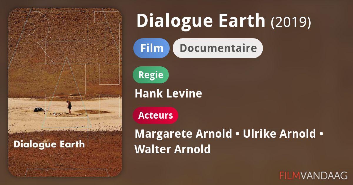 Dialogue Earth (film, 2019) - FilmVandaag.nl