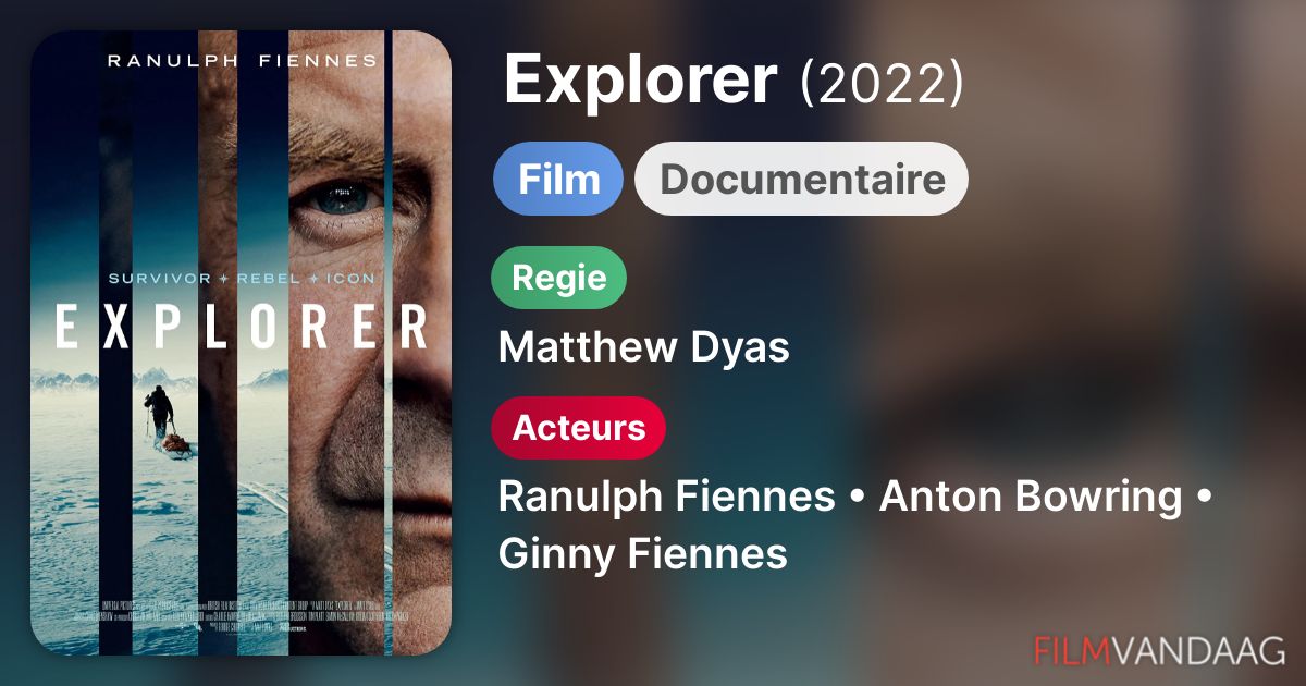 Explorer (film, 2022) - FilmVandaag.nl