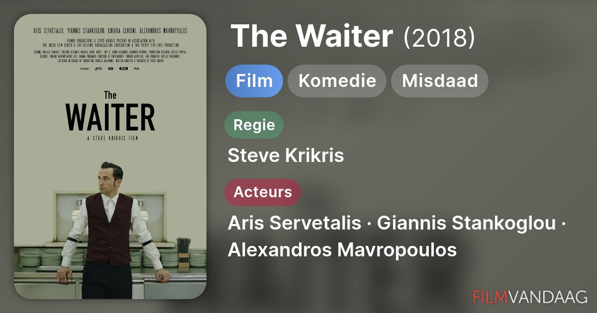 The Waiter (film, 2018) - FilmVandaag.nl