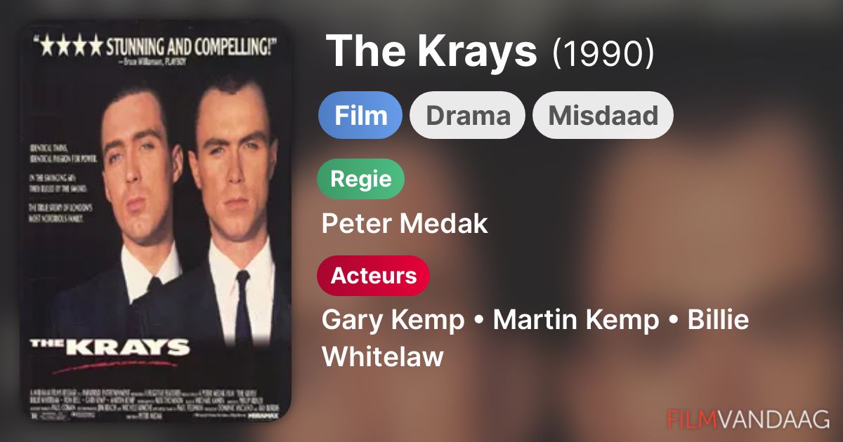 The Krays (film, 1990) - FilmVandaag.nl