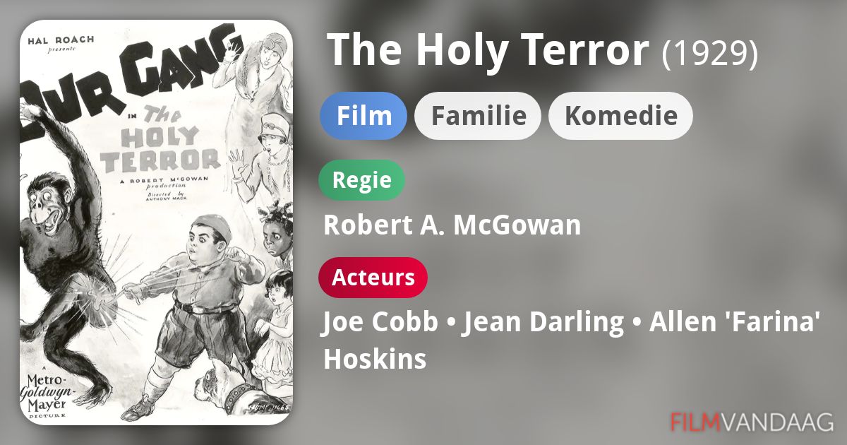 The Holy Terror (film, 1929) - FilmVandaag.nl