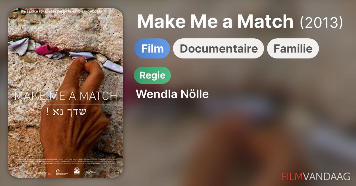 Make Me a Match (film, 2013) - FilmVandaag.nl