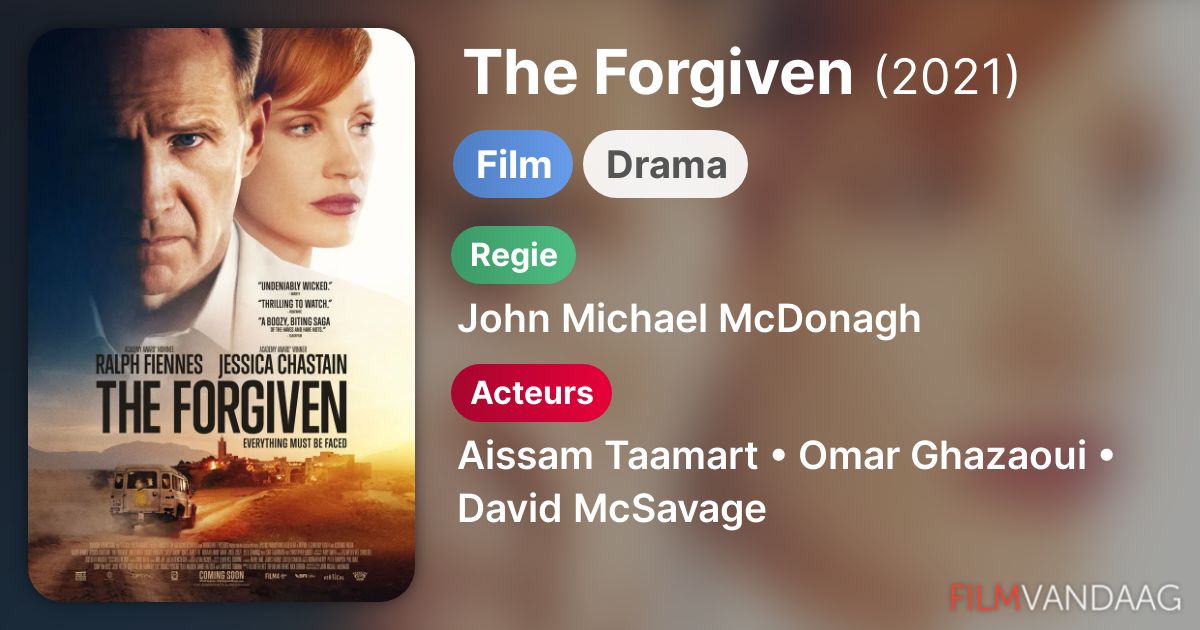The Forgiven (film, 2021) - FilmVandaag.nl