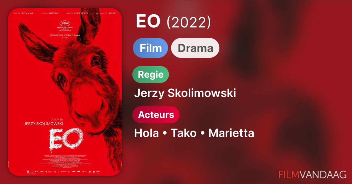 EO (film, 2022) - FilmVandaag.nl