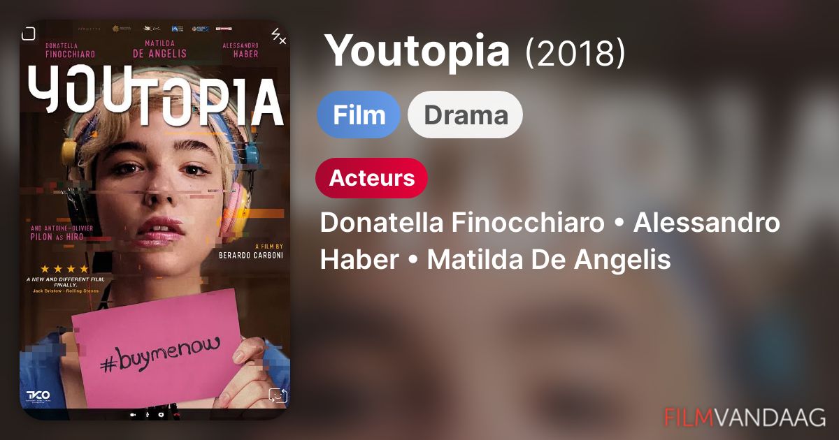 Youtopia (film, 2018) - FilmVandaag.nl