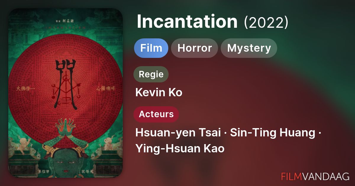 Incantation (film, 2022) - FilmVandaag.nl