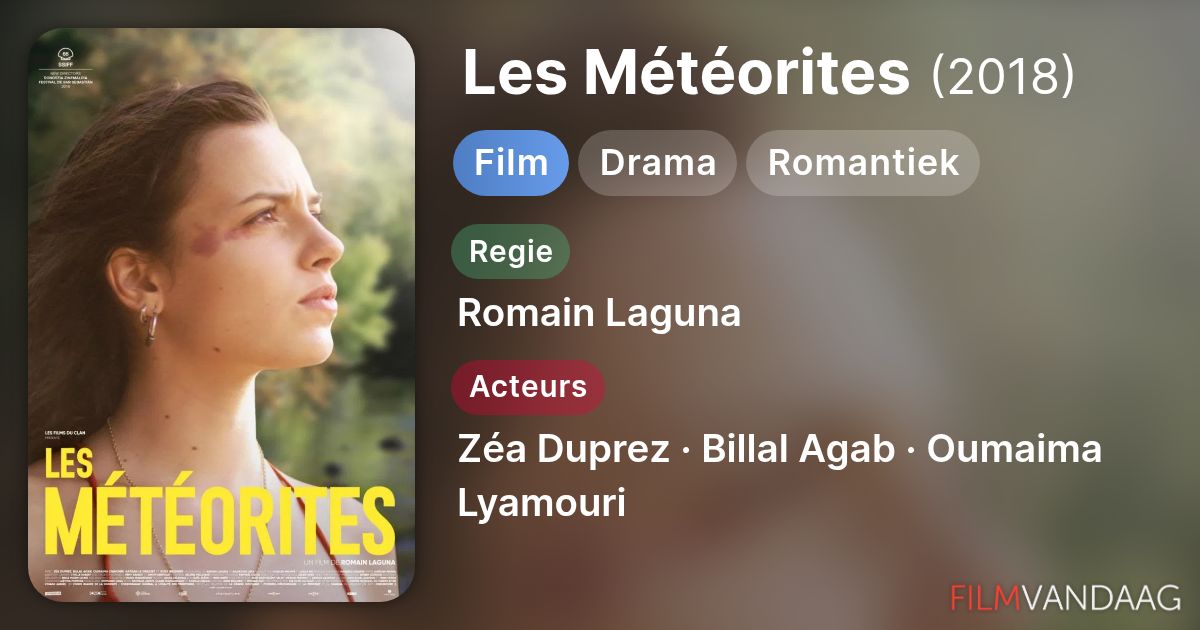 Les Météorites (film, 2018) - FilmVandaag.nl