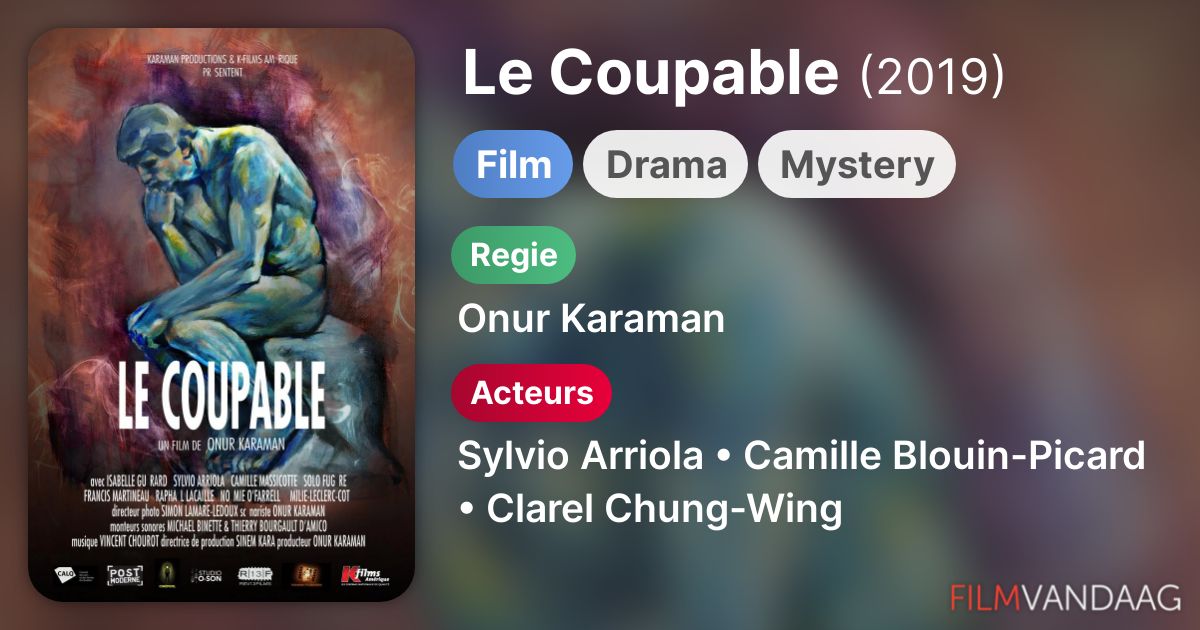 Le Coupable (film, 2019) - FilmVandaag.nl