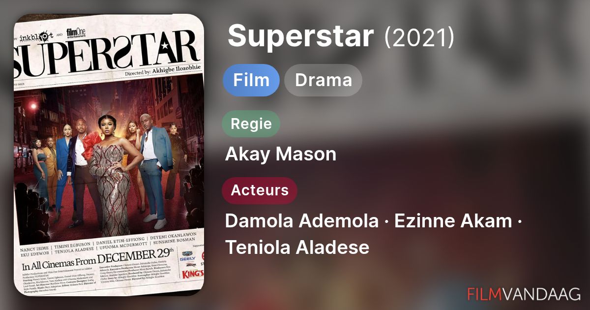 Superstar (film, 2021) - FilmVandaag.nl