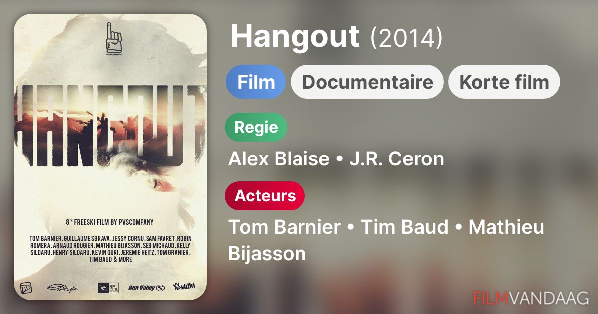 Hangout (film, 2014) - FilmVandaag.nl