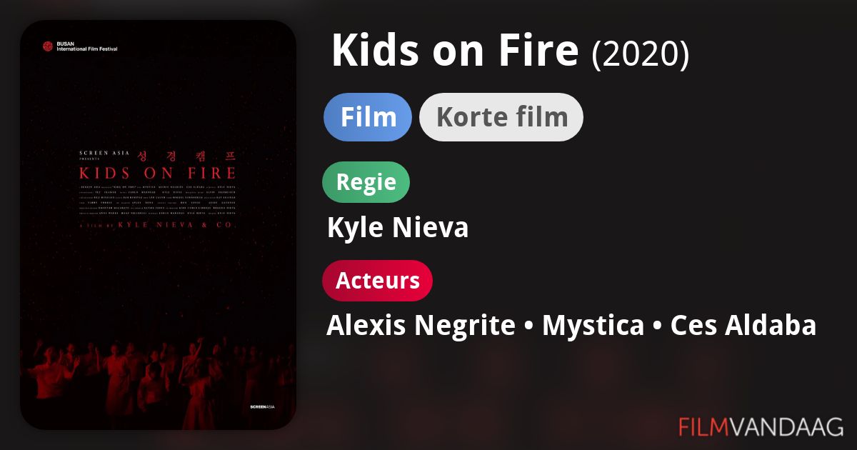 Kids on Fire (film, 2020) - FilmVandaag.nl