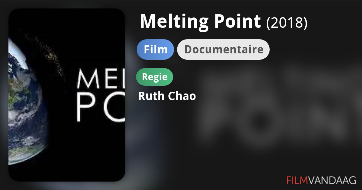 Melting Point (film, 2018) - FilmVandaag.nl