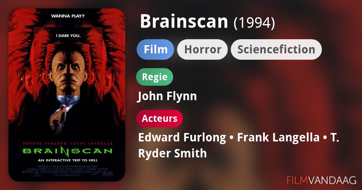 Brainscan (film, 1994) - FilmVandaag.nl