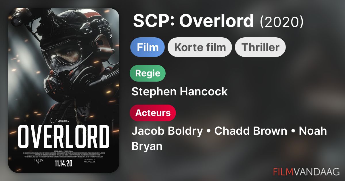 SCP: Overlord (film, 2020) - FilmVandaag.nl