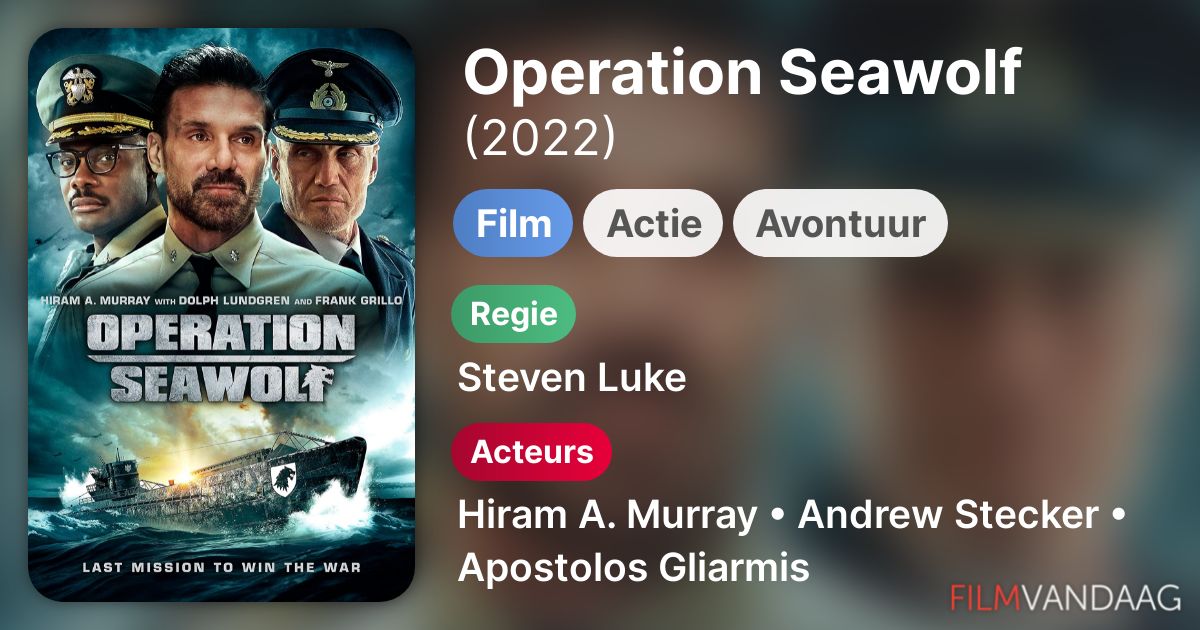 Operation Seawolf (film, 2022) - FilmVandaag.nl