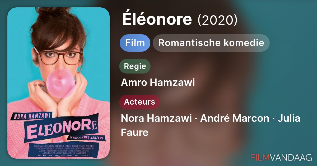 Éléonore (film, 2020) - FilmVandaag.nl