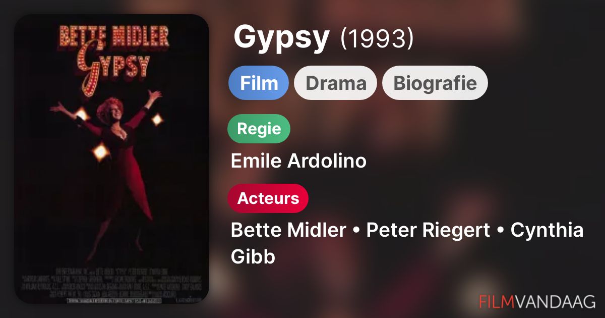 Gypsy (film, 1993) - FilmVandaag.nl