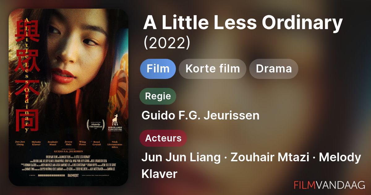 A Little Less Ordinary (film, 2022) - FilmVandaag.nl
