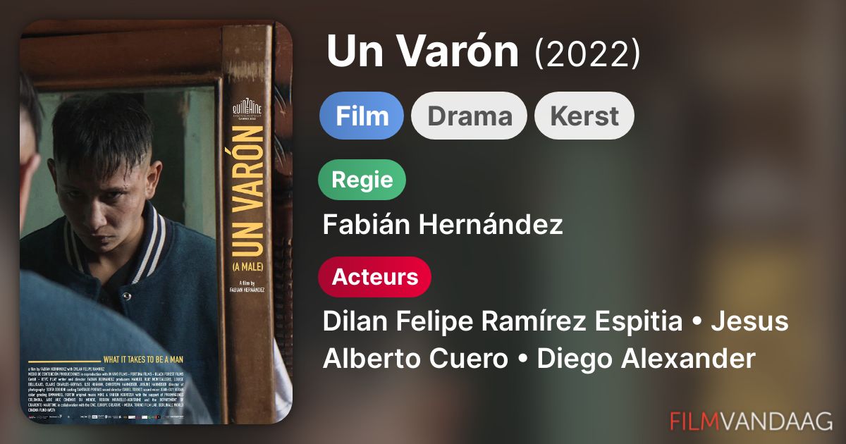 Un Varón (film, 2022) - FilmVandaag.nl